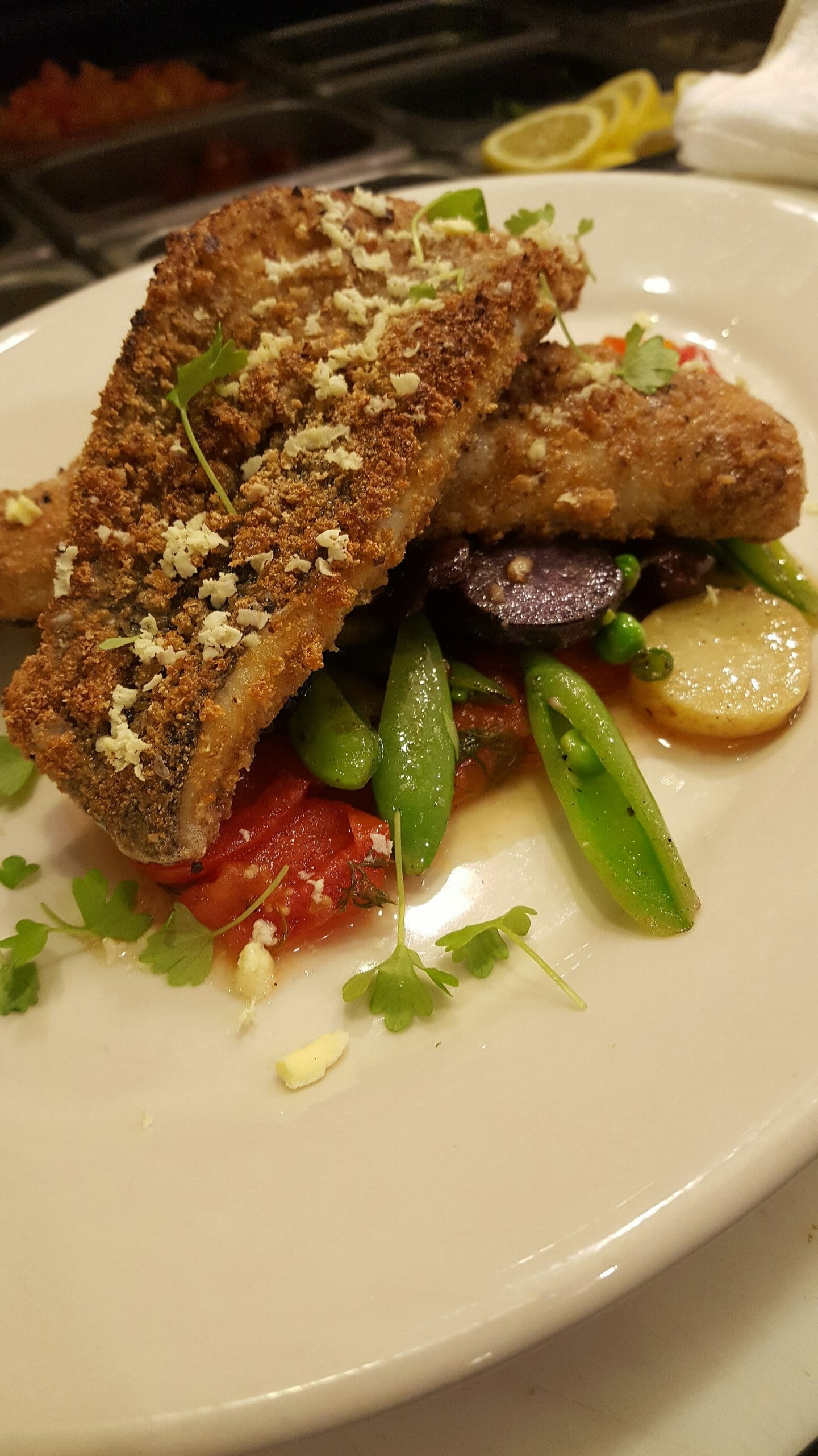 Olive Crusted Branzini - Frugé Seafood